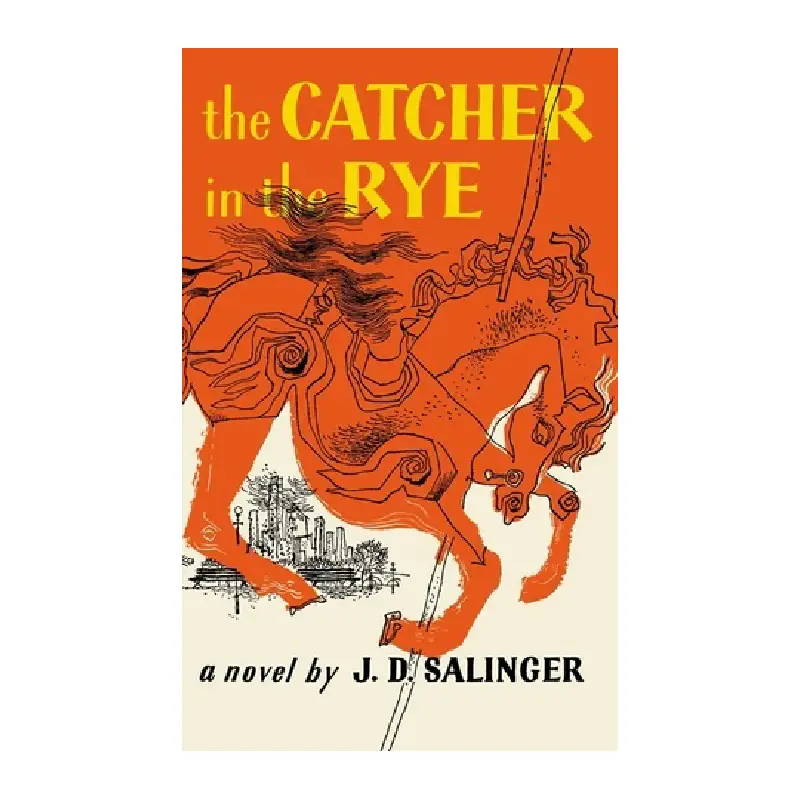 The Catcher in the Rye - Books Clock