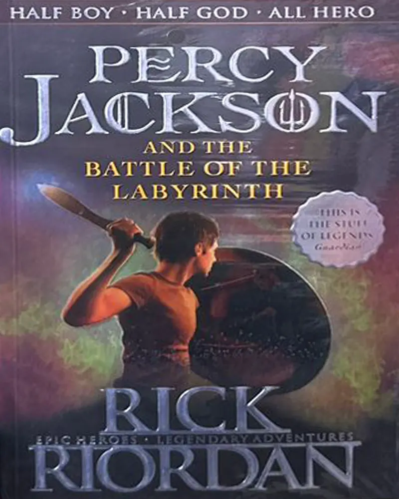 Percy Jackson and the Battle of the Labyrinth by Rick Riordan - Books Clock